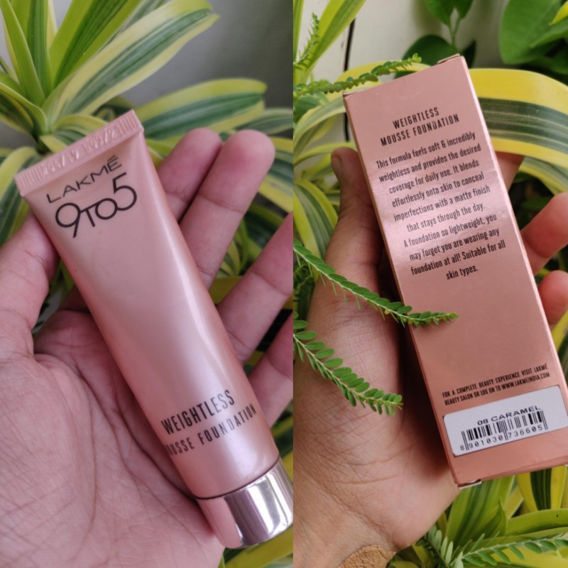 Lakme 9 To 5 Weightless Mousse Foundation- Is it Worth the Buy? - 365 ...