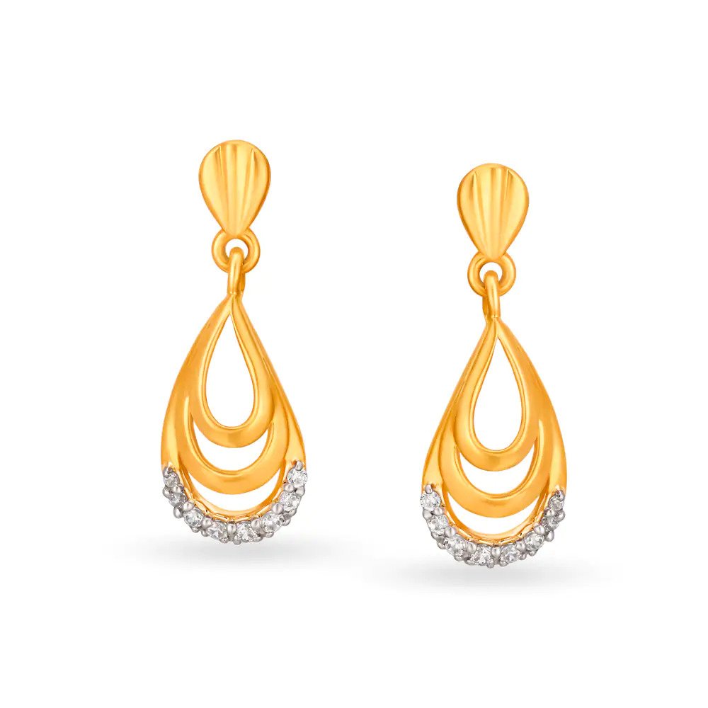 6 Beautiful Tanishq Gold Earrings Designs with Price in India - 365 ... 6 Beautiful Tanishq Gold Earrings Designs with Price in India - 365 ...
