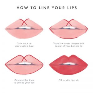 How to Apply Lips Makeup Step By Step - 365 gorgeous